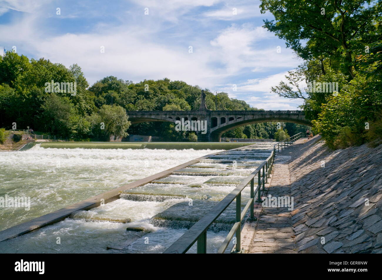 geography / travel, Germany, Bavaria, Munich, Maximiliansbruecke ...