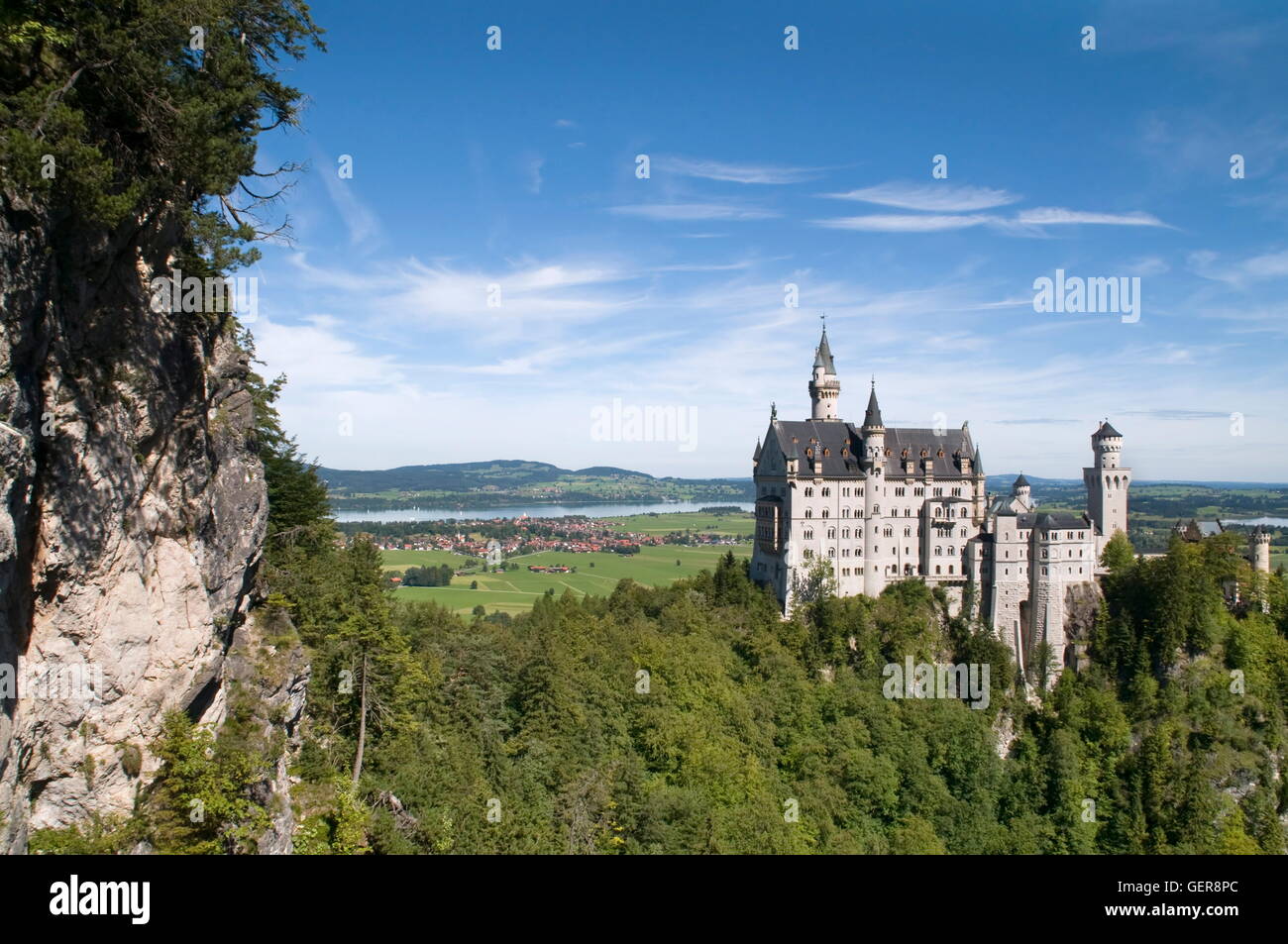 geography / travel, Germany, Bavaria, Neuschwanstein Castle, Forggensee ...