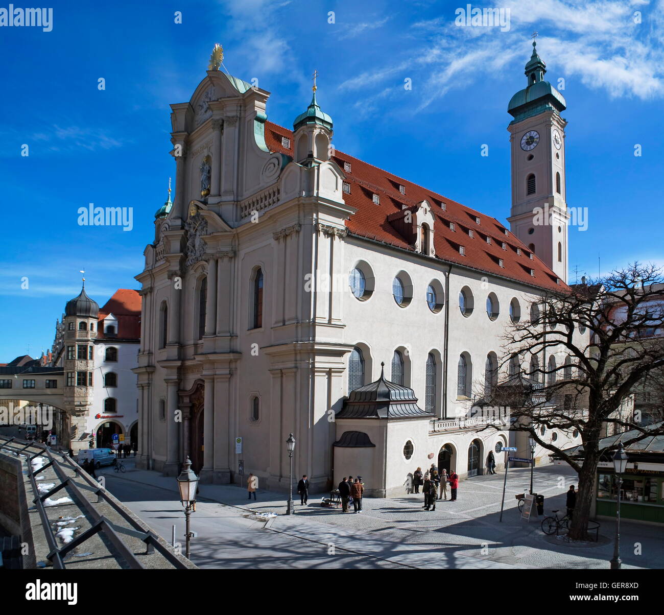 geography / travel, Germany, Bavaria, Munich, Catholic parish church of ...