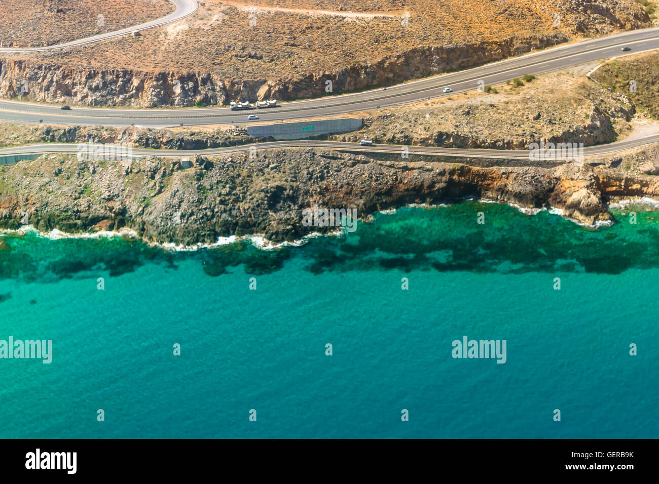 Crete aerial view hi-res stock photography and images - Alamy