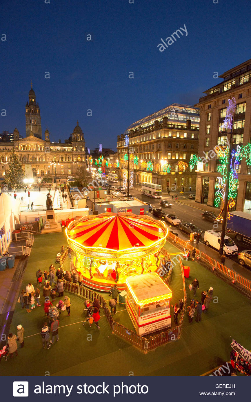 Glasgow Scotland Xmas Christmas High Resolution Stock Photography and ...
