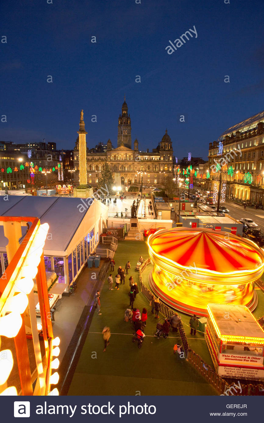 Glasgow Scotland Xmas Christmas High Resolution Stock Photography and ...
