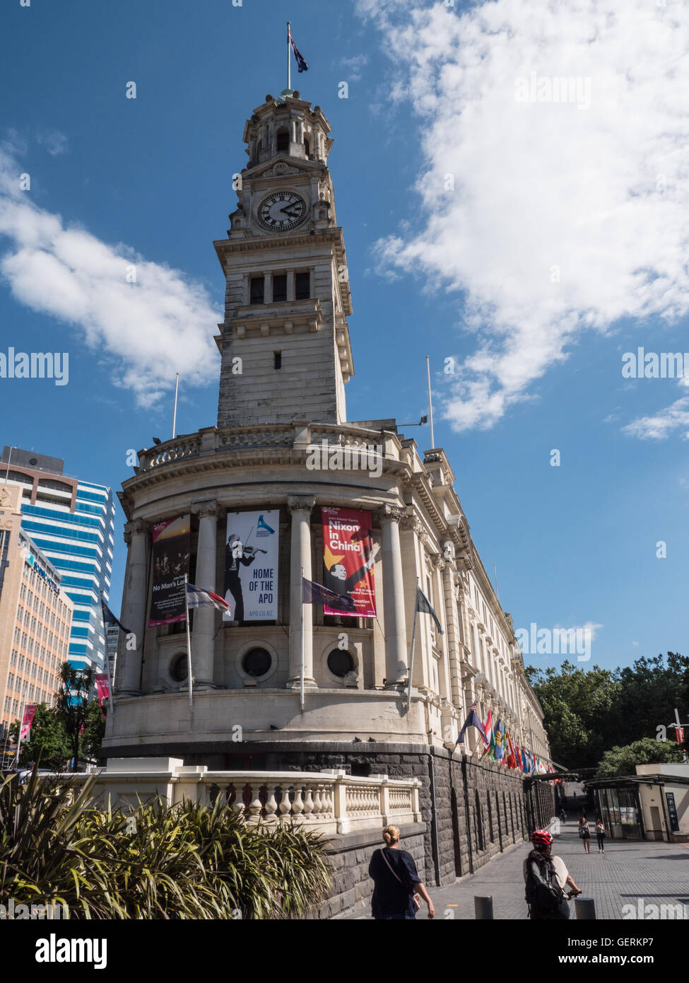 Auckland town hall hi-res stock photography and images - Alamy