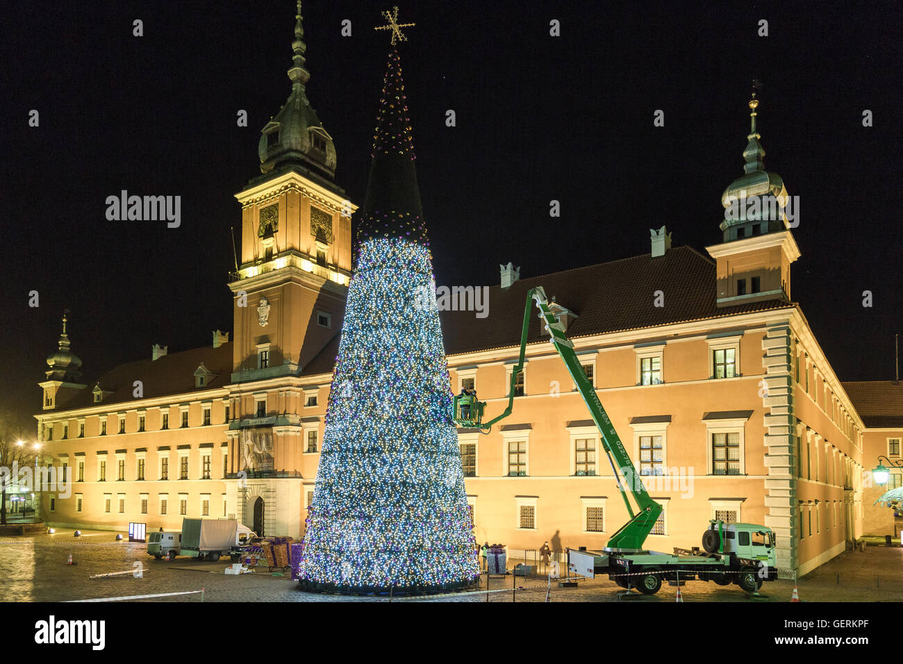 Royal wawel at christmas hi-res stock photography and images - Alamy