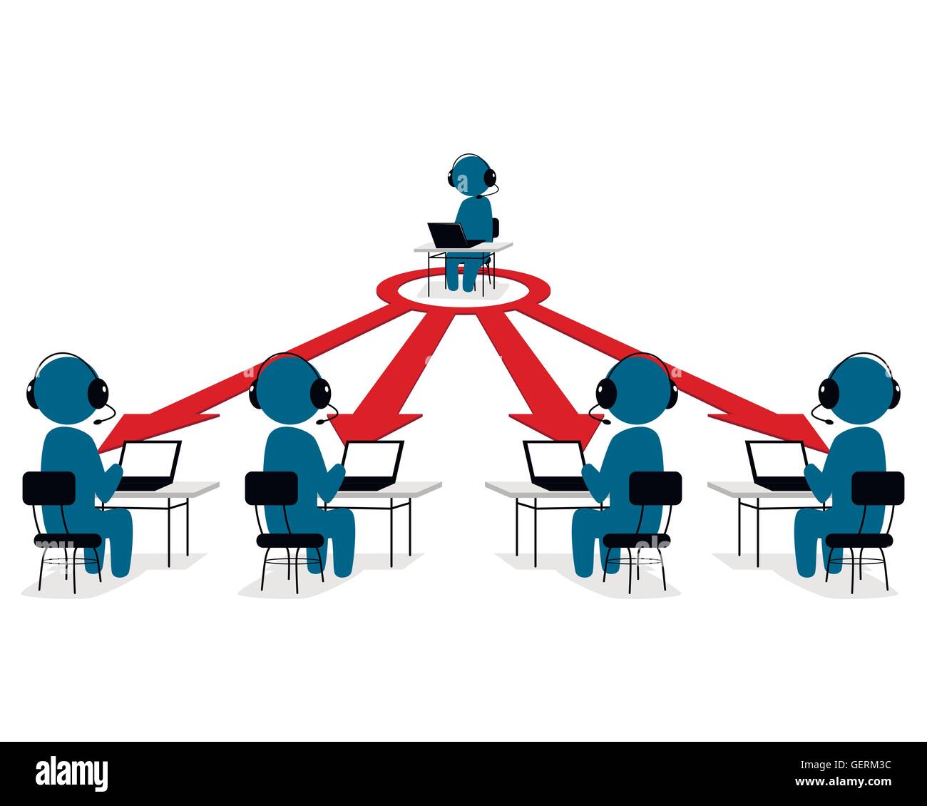 Coaching e learning Stock Vector Images - Alamy