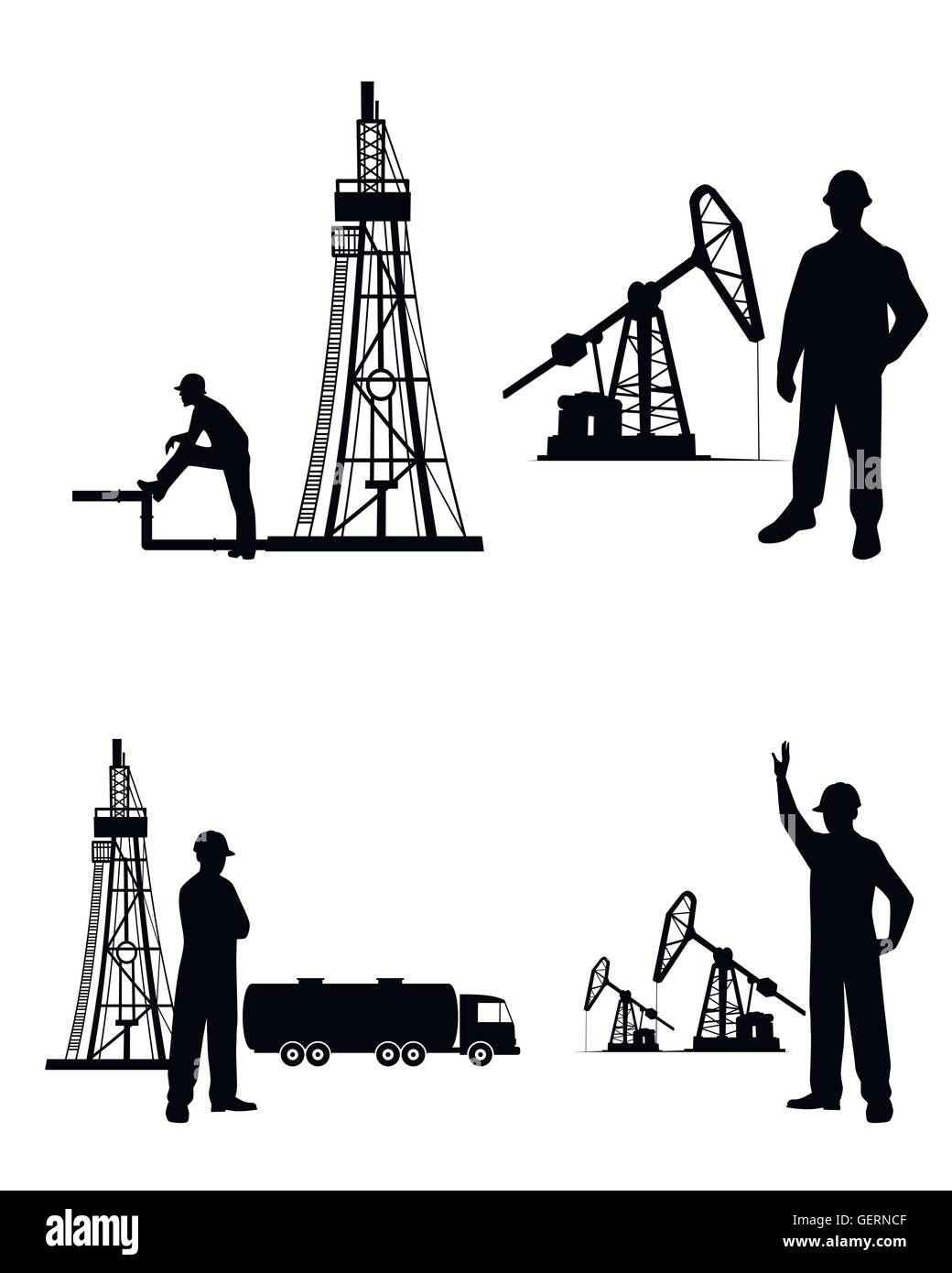 Gas storage infrastructure Cut Out Stock Images & Pictures - Alamy