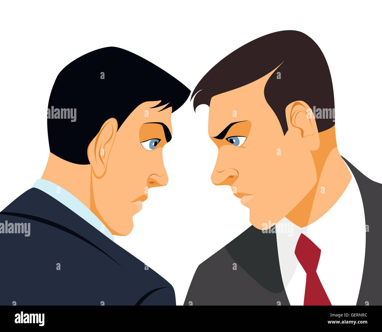 Men fighting arguing Stock Vector Images - Alamy
