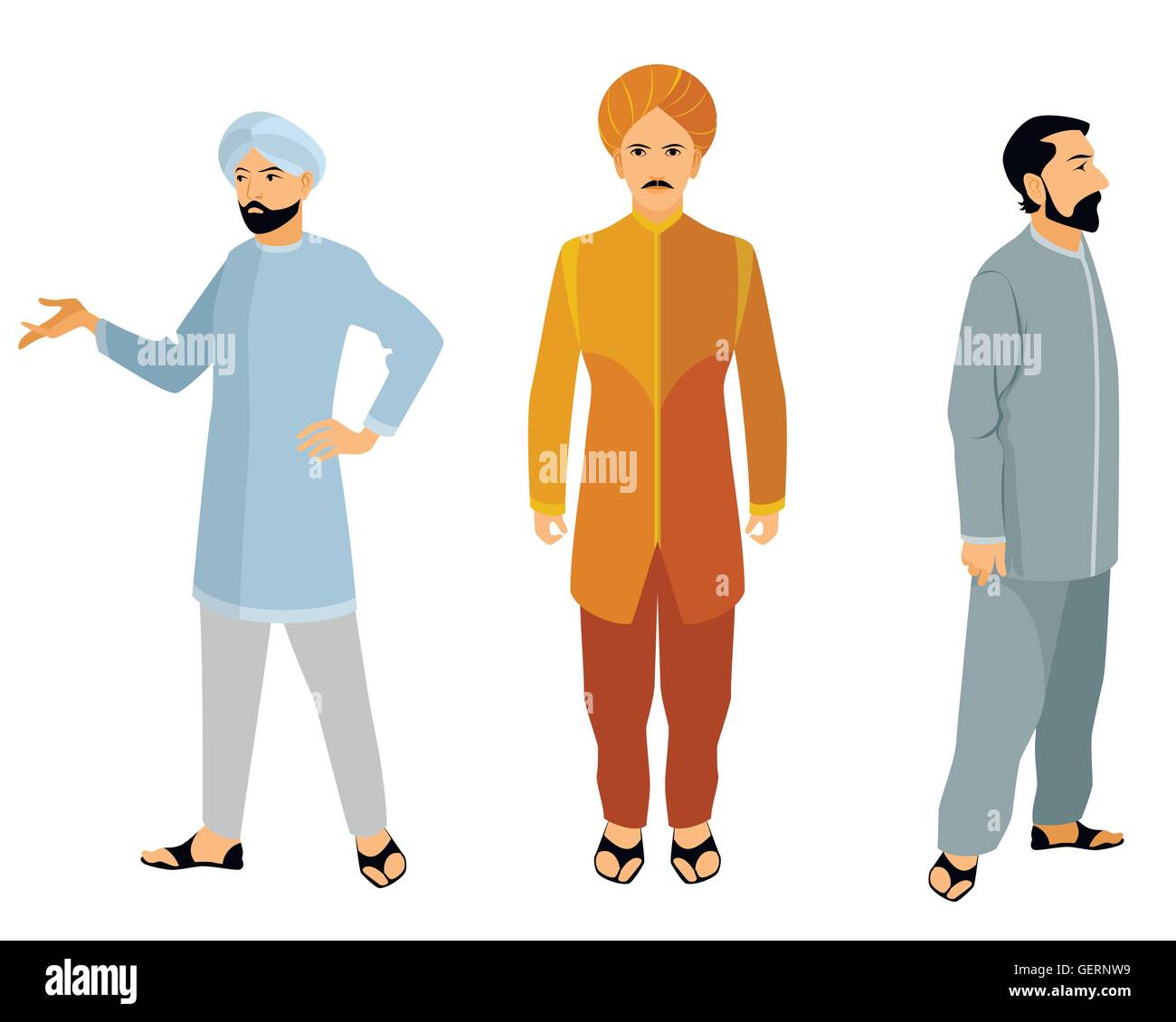 Sherwani Cut Out Stock Images & Pictures - Alamy