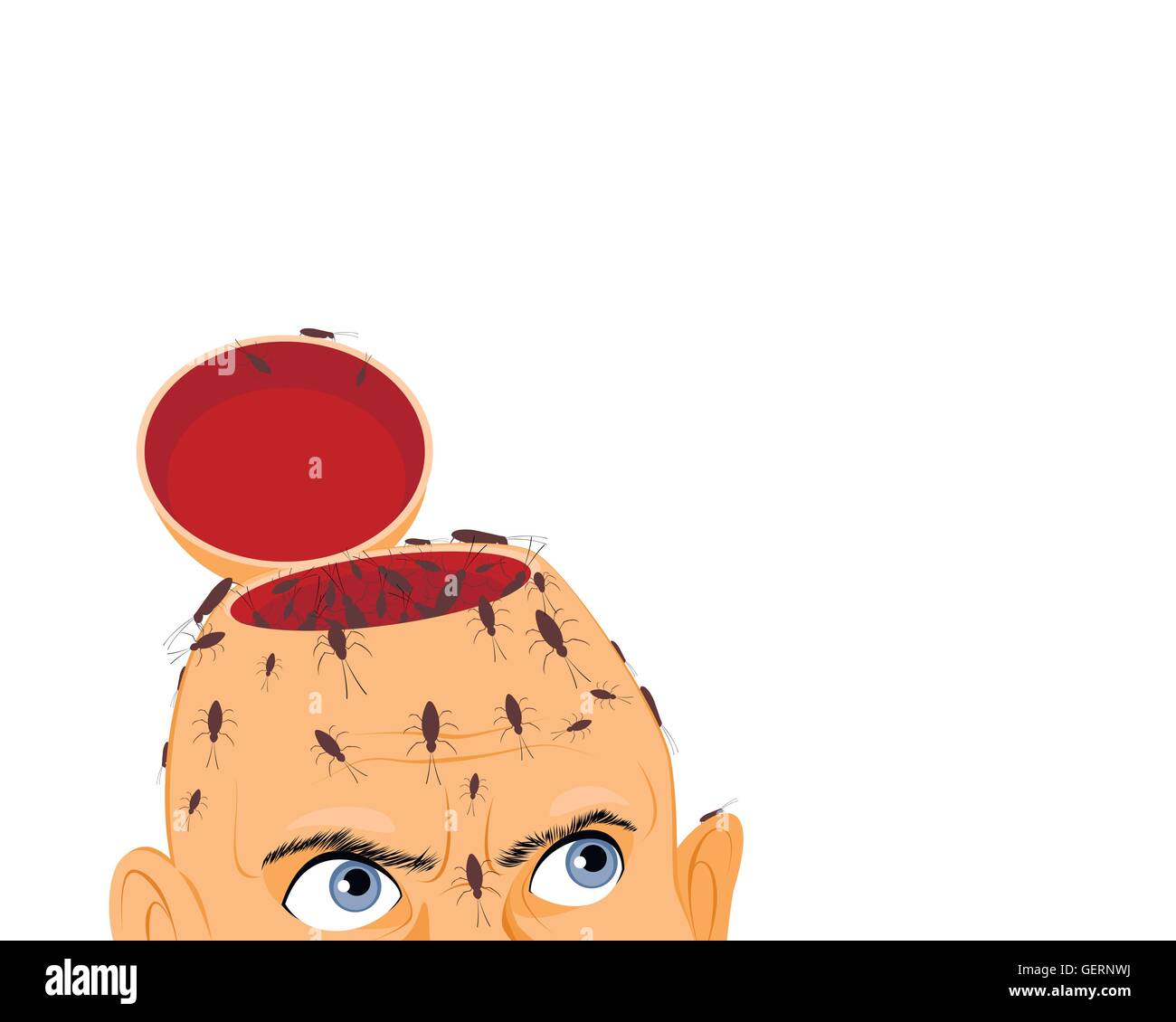 Insect intelligence Stock Vector Images - Alamy