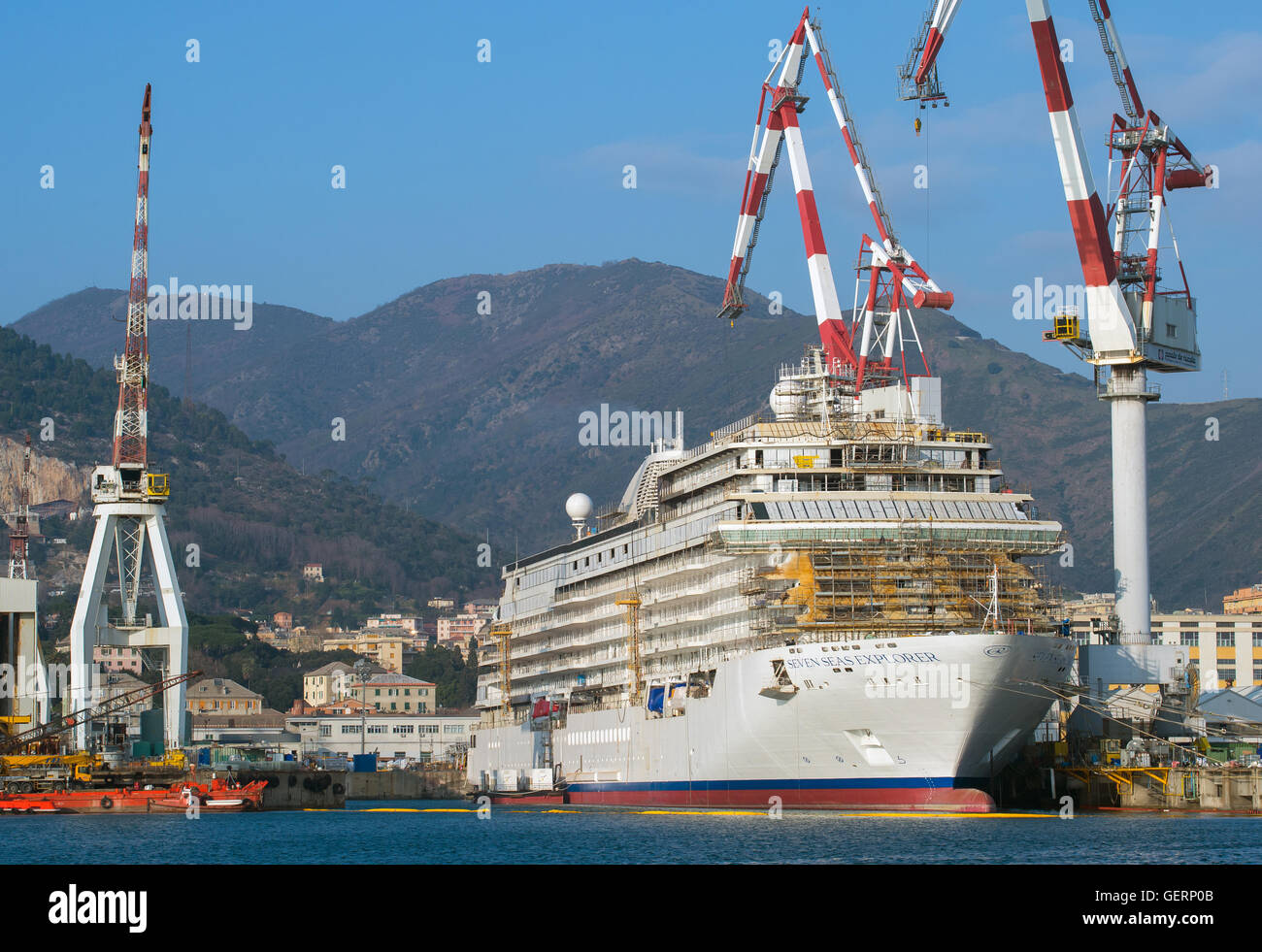 Fincantieri shipyard hi-res stock photography and images - Alamy
