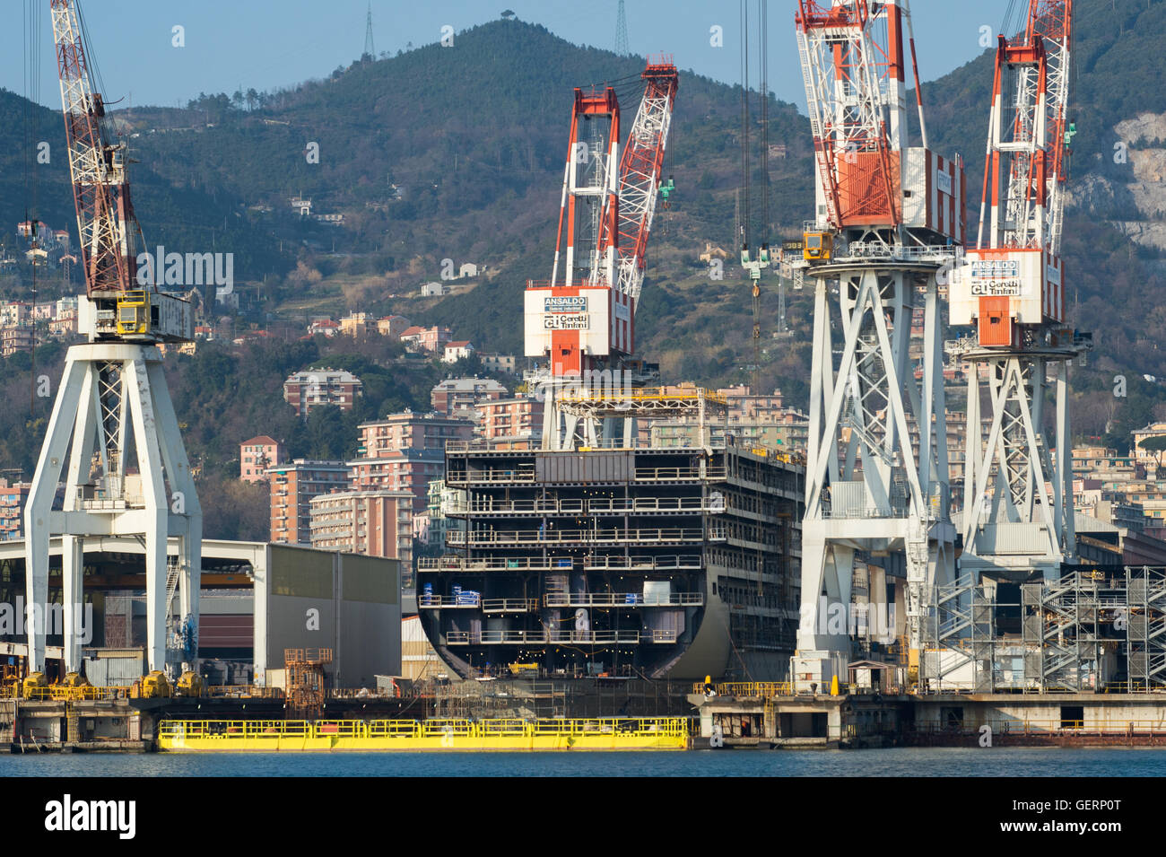 Fincantieri liguria hi-res stock photography and images - Alamy