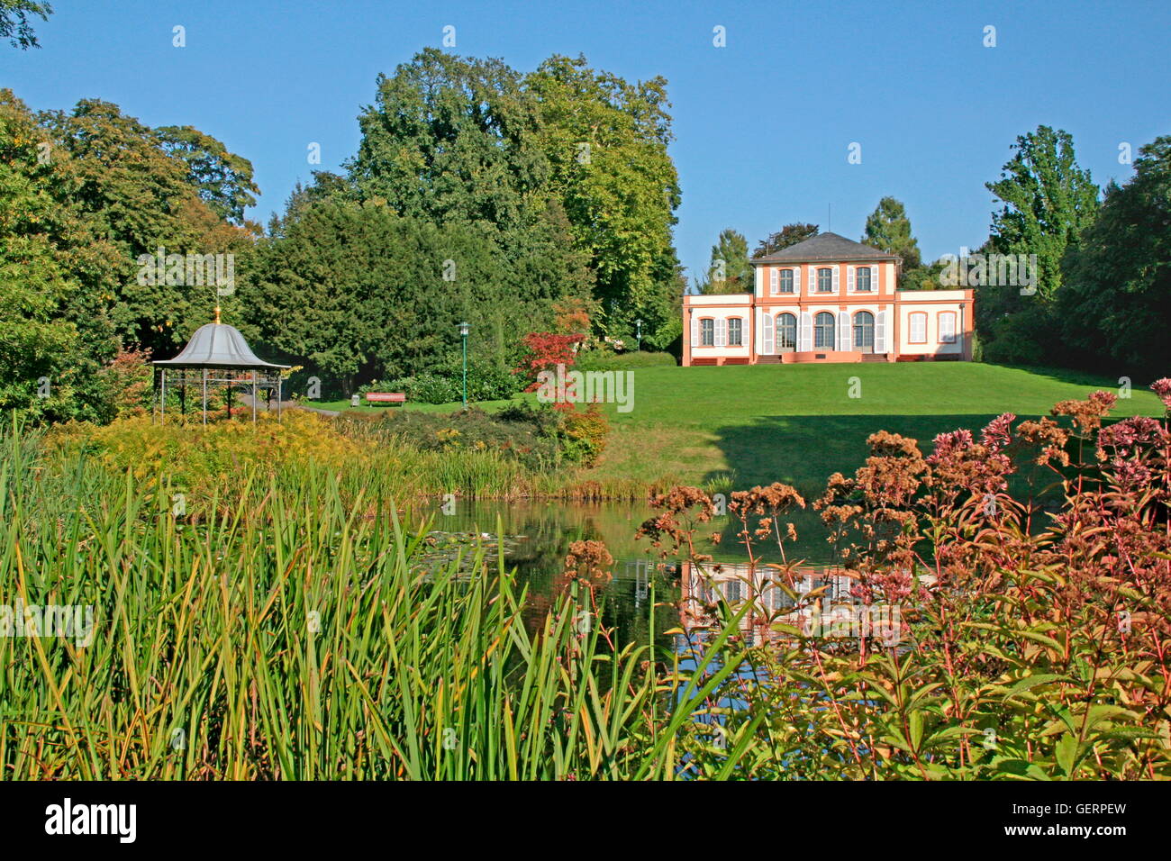 Prince Emil Garden, Darmstadt Stock Photo - Alamy