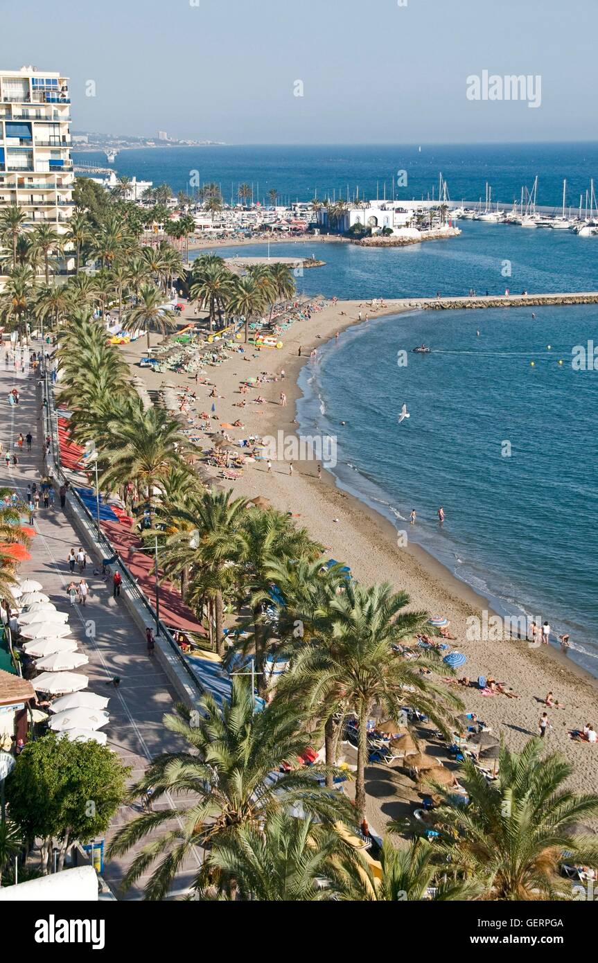 geography / travel, Spain, province of Malaga, Marbella, promenade ...