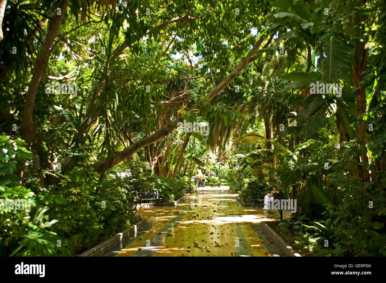 La alameda park marbella hi-res stock photography and images - Alamy