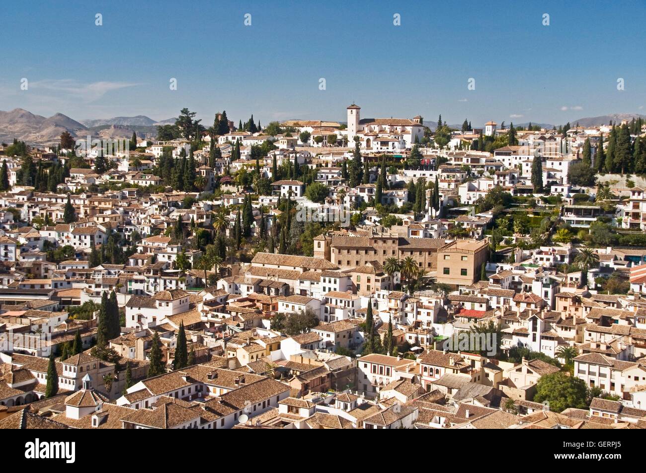geography / travel, Spain, province of Granada, Granada, view from ...