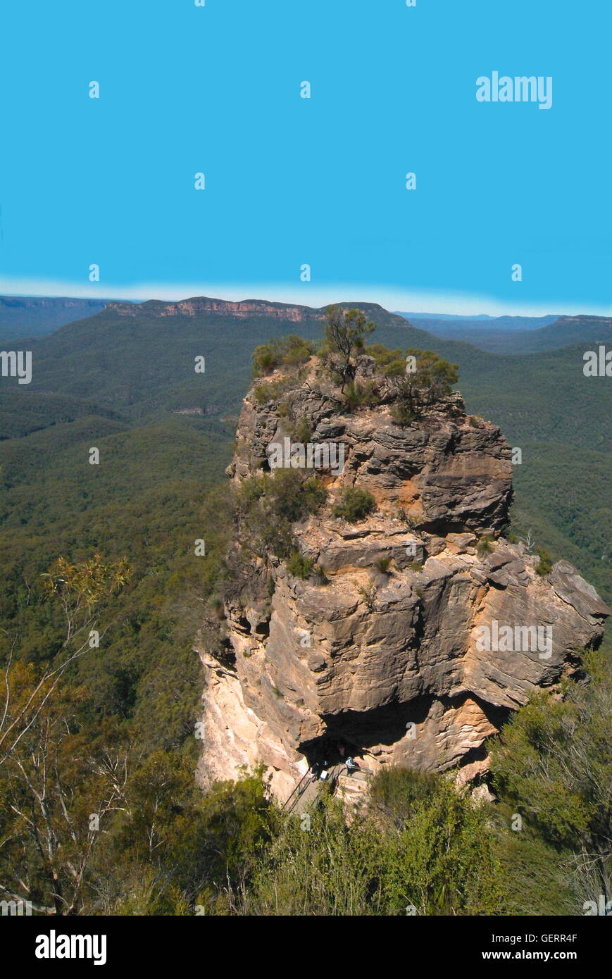 Blue mountains australia three hi-res stock photography and images - Alamy