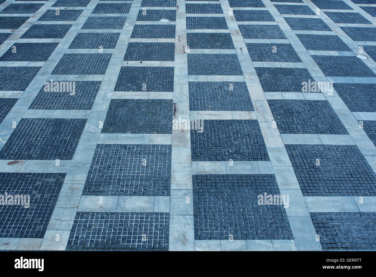 Abstract geometric background of Stone paving texture Stock Photo - Alamy