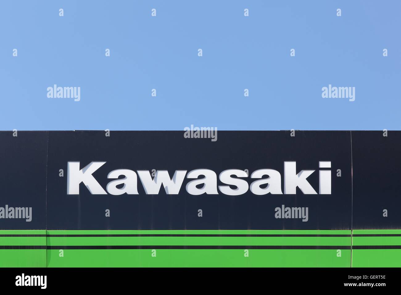 Kawasaki logo hi-res stock photography and images - Alamy