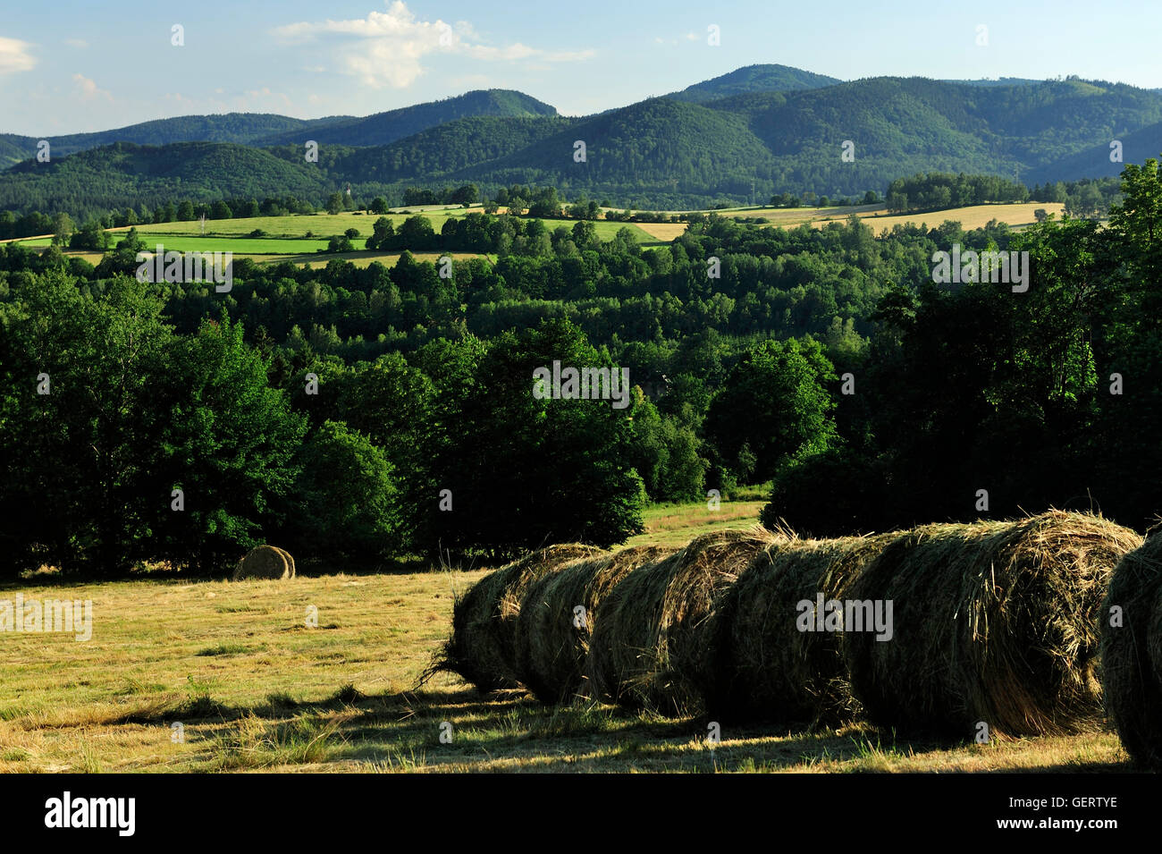 dolnoslaskie, landscape, wielka sowa, zagorze sl, silesia, poland ...