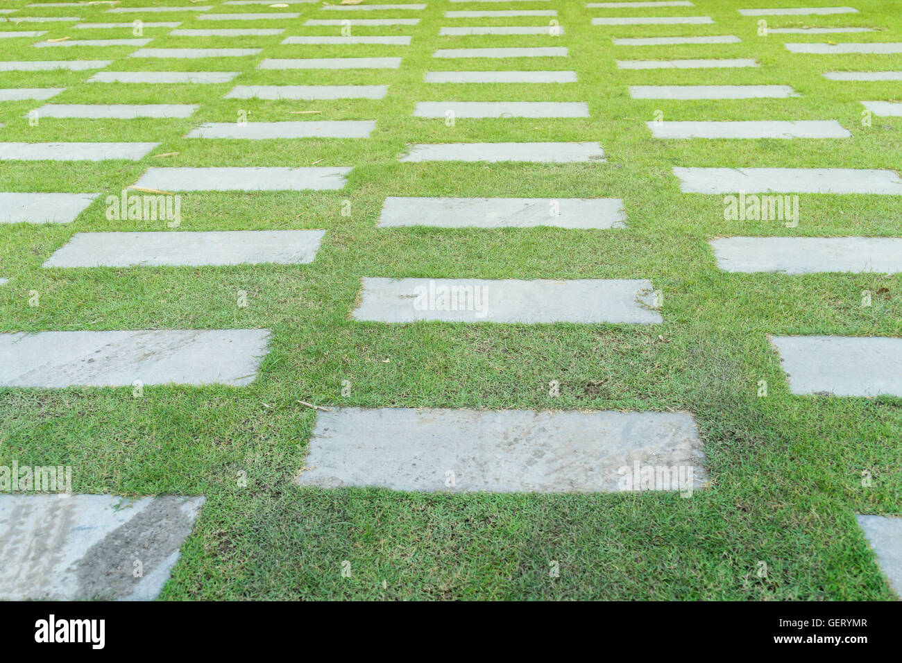 Grass paving block hi-res stock photography and images - Alamy