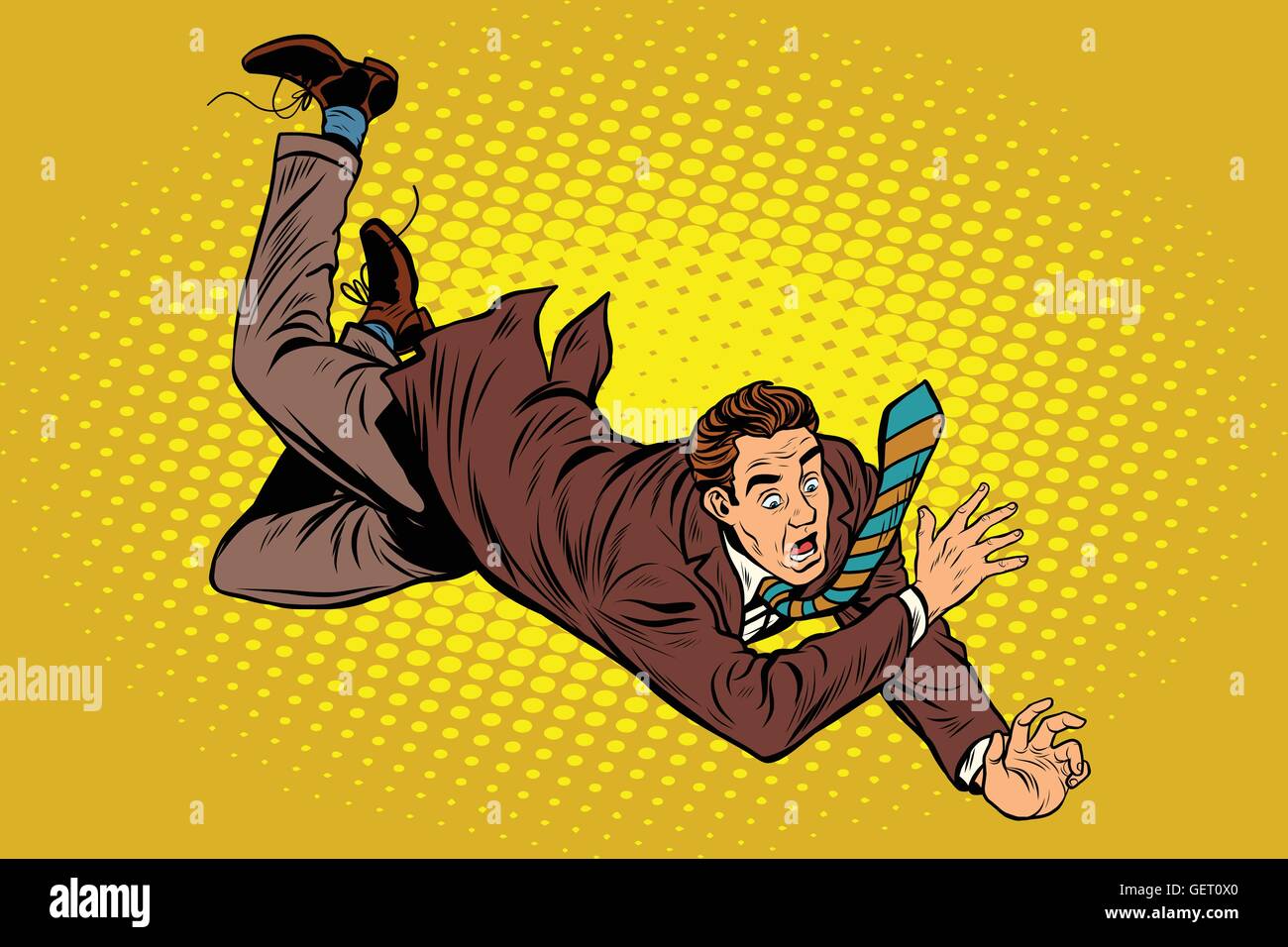 Fall from height Stock Vector Images - Alamy