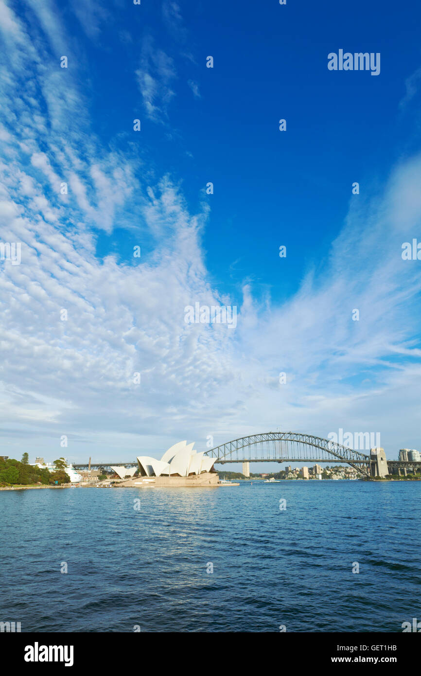 A view of Sydney harbour and the opera house Stock Photo - Alamy