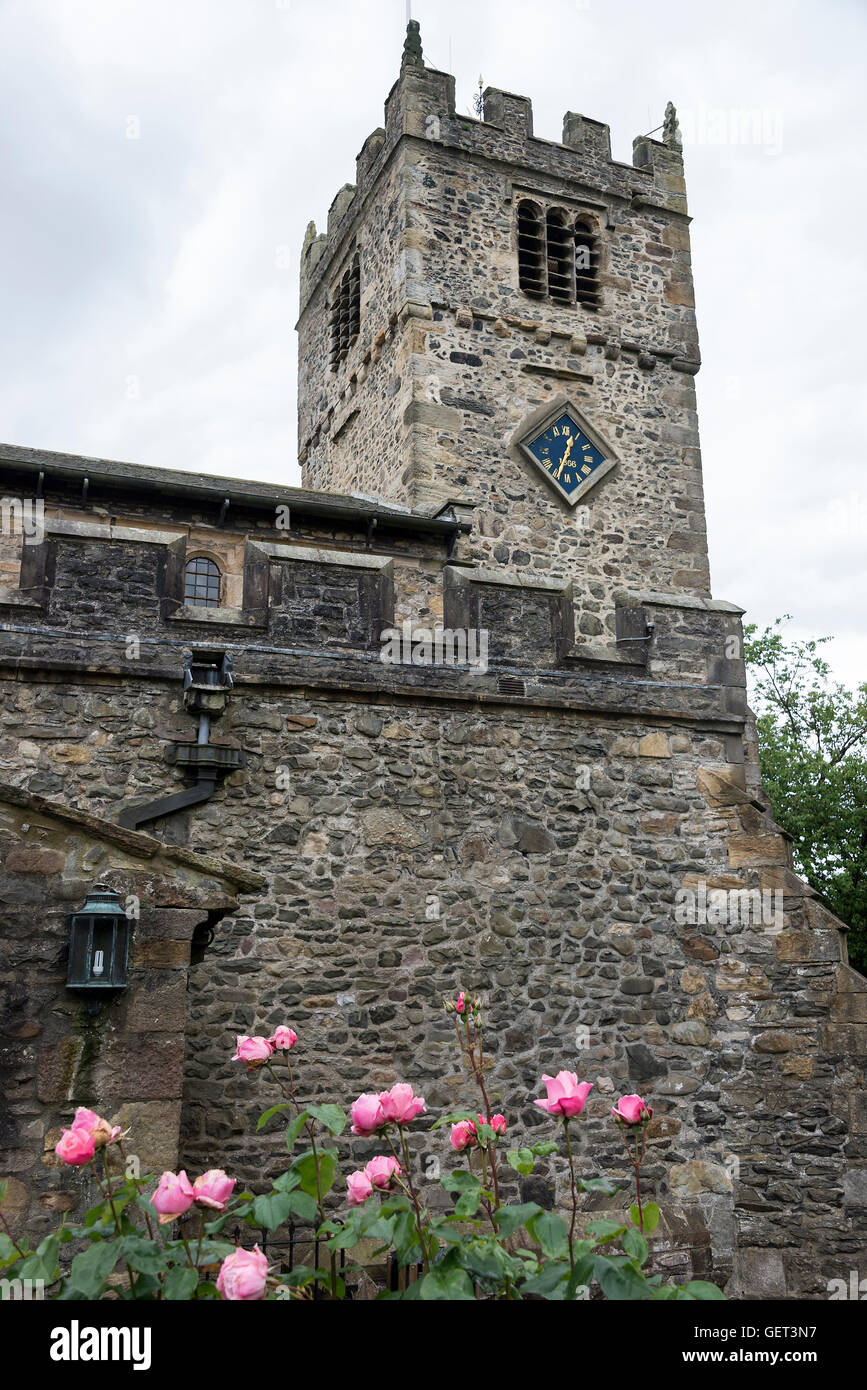 The Beautiful St Andrew's Anglican Church in Sedbergh Cumbria England ...