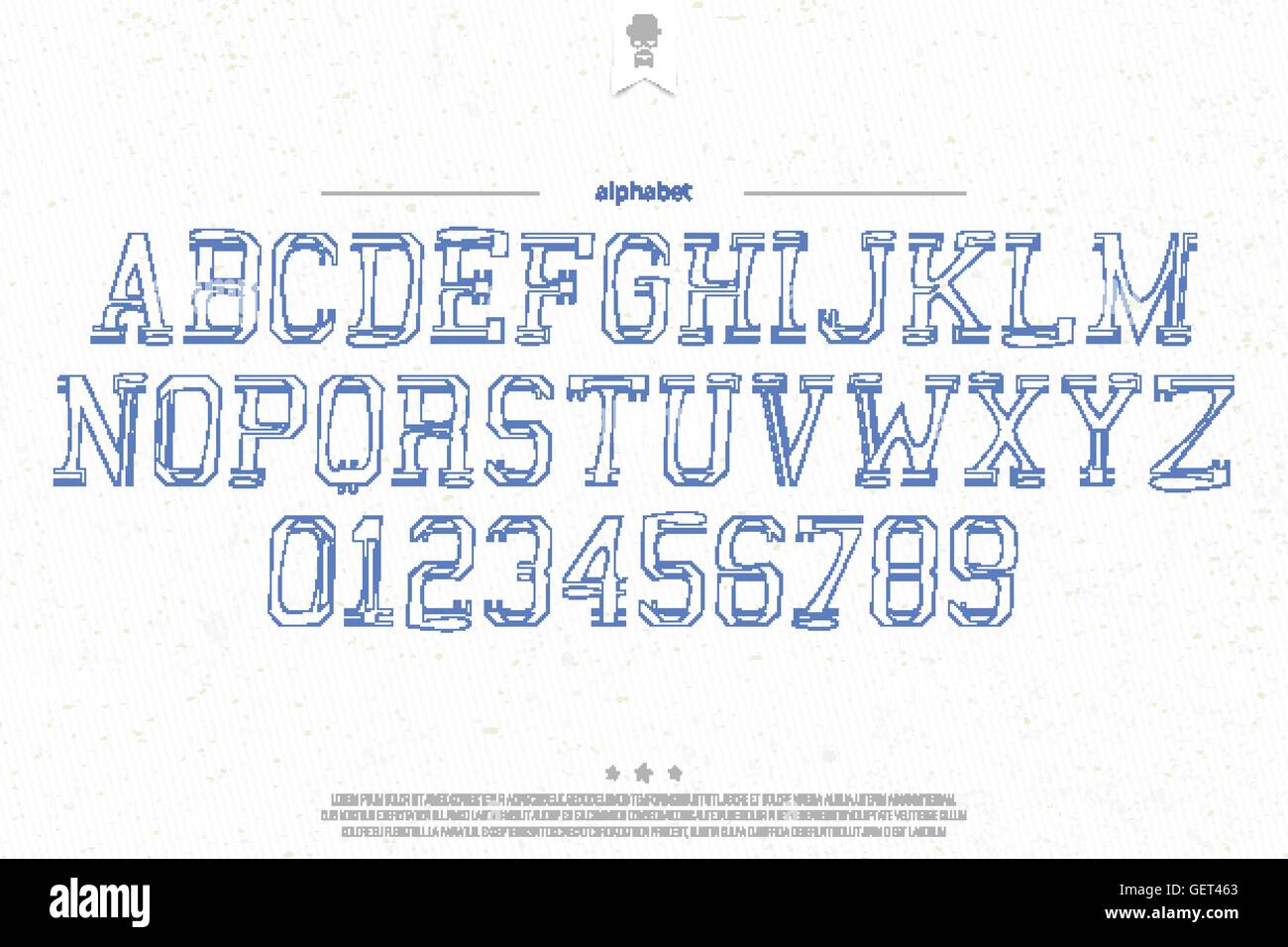 Italic letters hi-res stock photography and images - Alamy