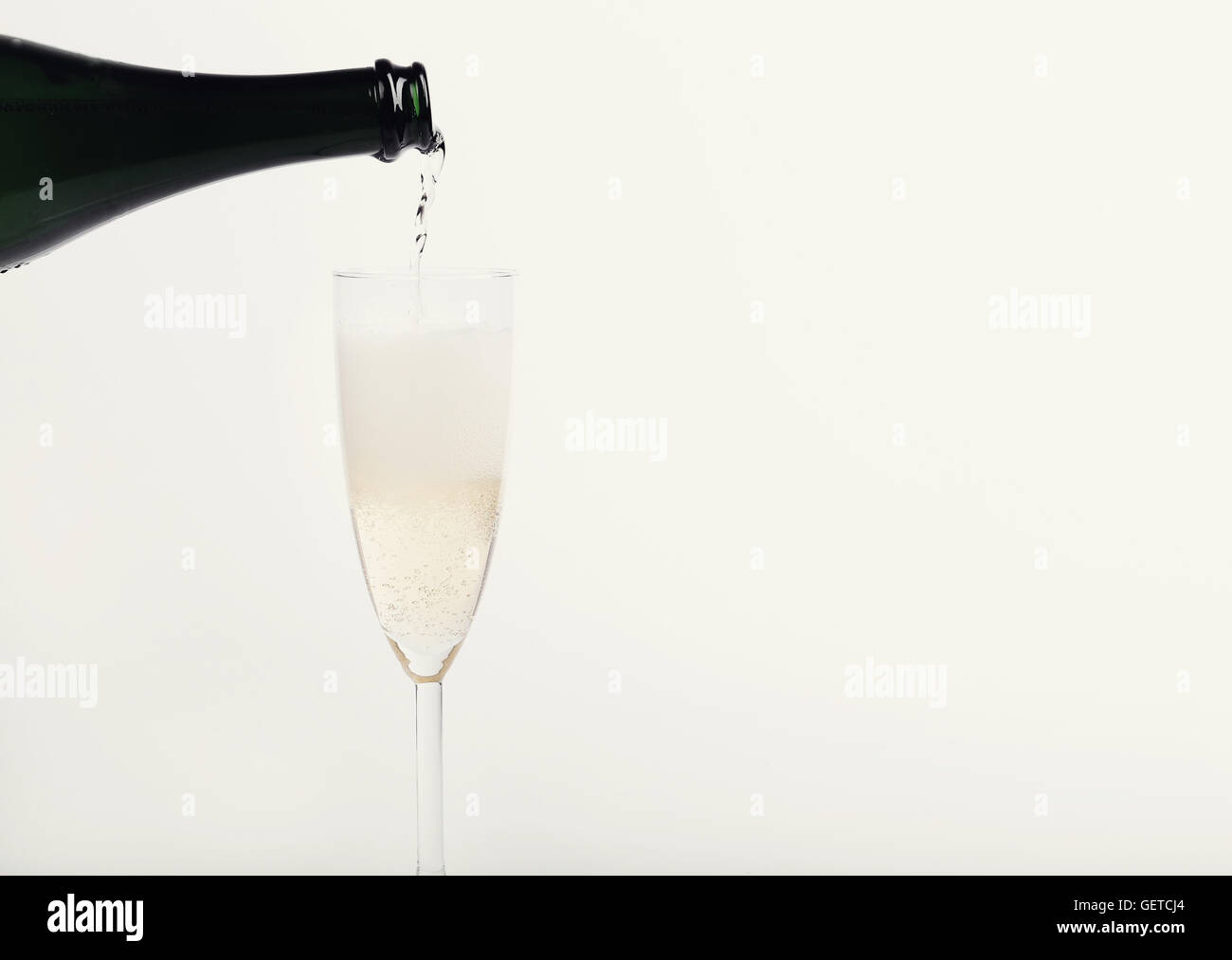 Close up champagne bottleneck hi-res stock photography and images - Alamy