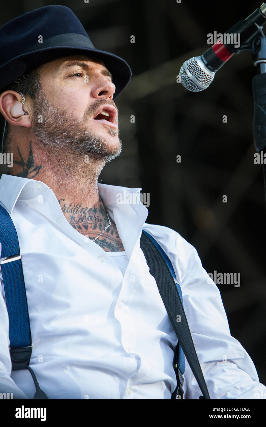 Rho Milan Italy. 15th June 2011. The American punk rock band SOCIAL ...