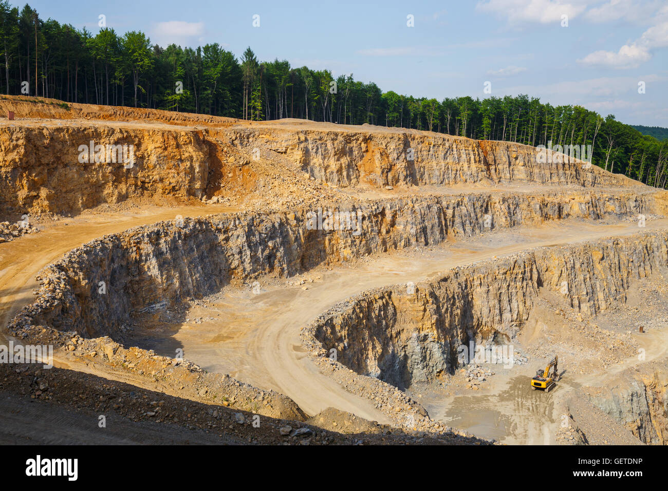 Quarry in Poland Stock Photo - Alamy