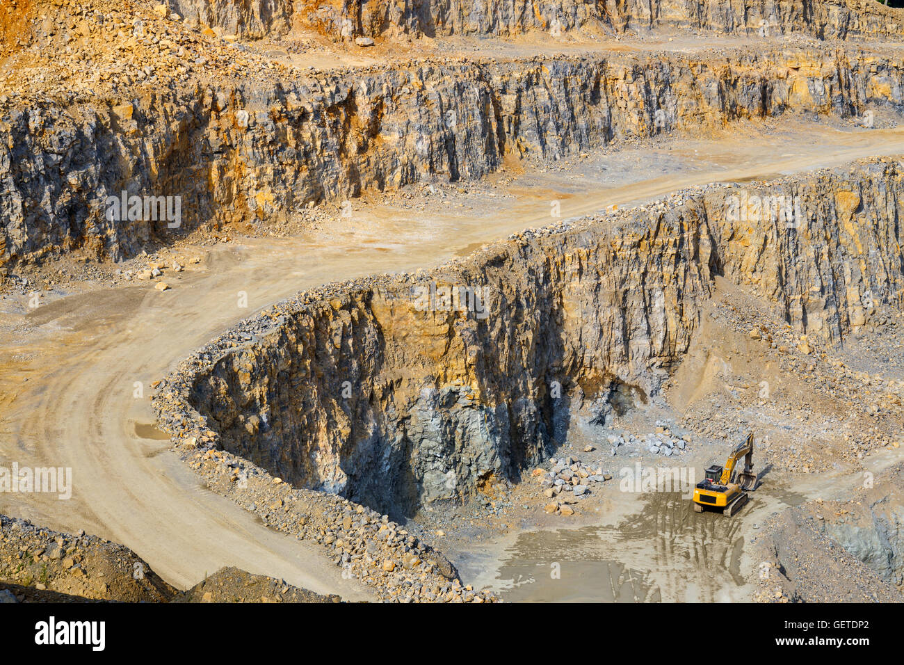 Quarry in Poland Stock Photo - Alamy
