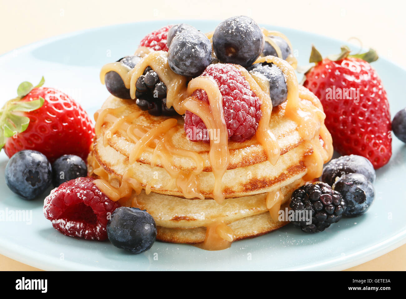 Gourmet pancakes hi-res stock photography and images - Alamy
