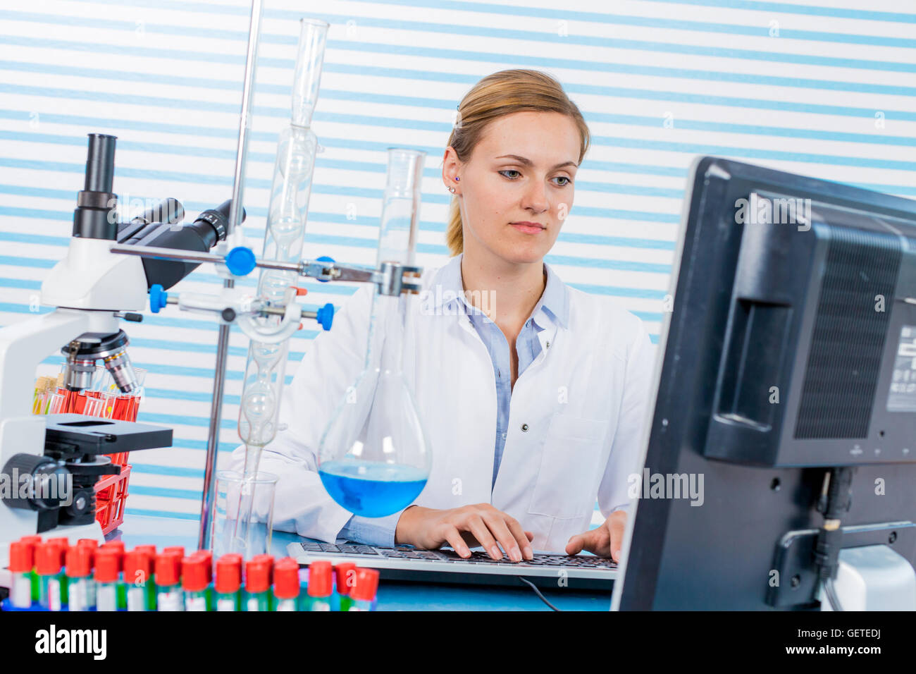 Chemical laboratory technician hi-res stock photography and images - Alamy
