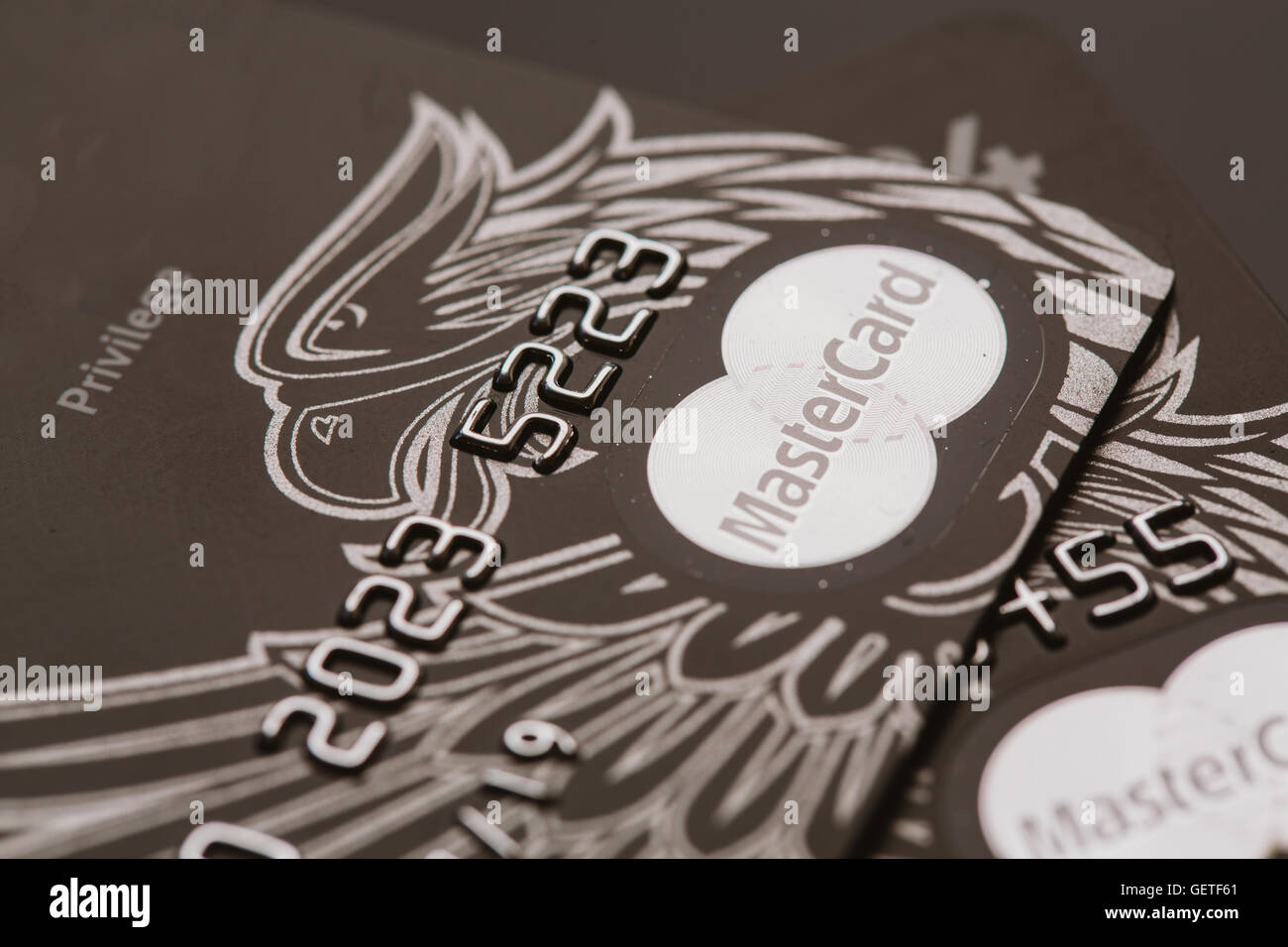 Hologram credit card mastercard hi-res stock photography and images - Alamy