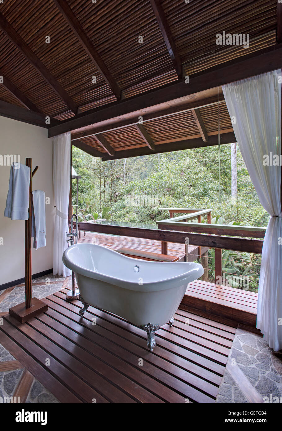 Pacuare Lodge, Costa Rica Stock Photo - Alamy