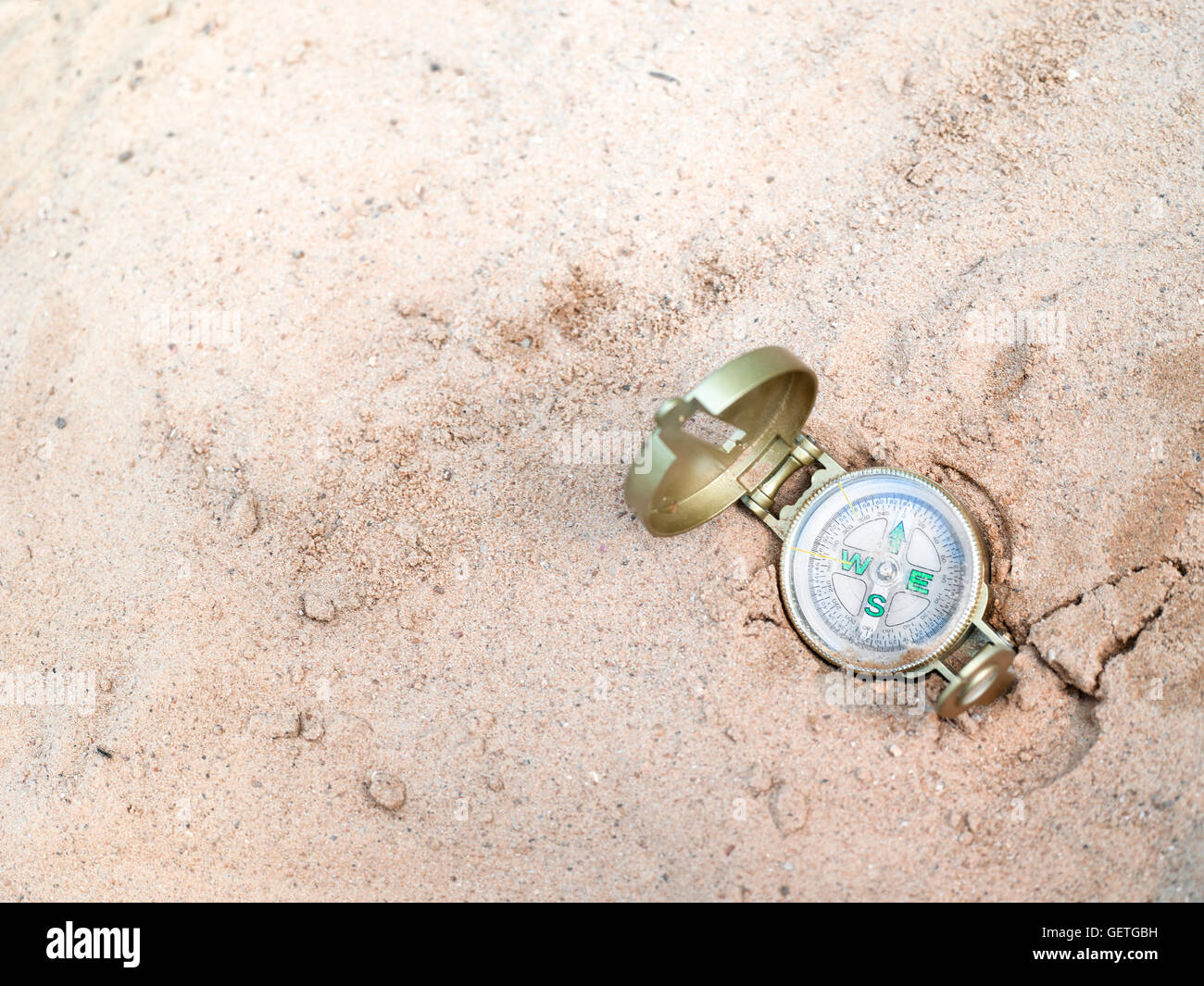 Compass sand hi-res stock photography and images - Alamy