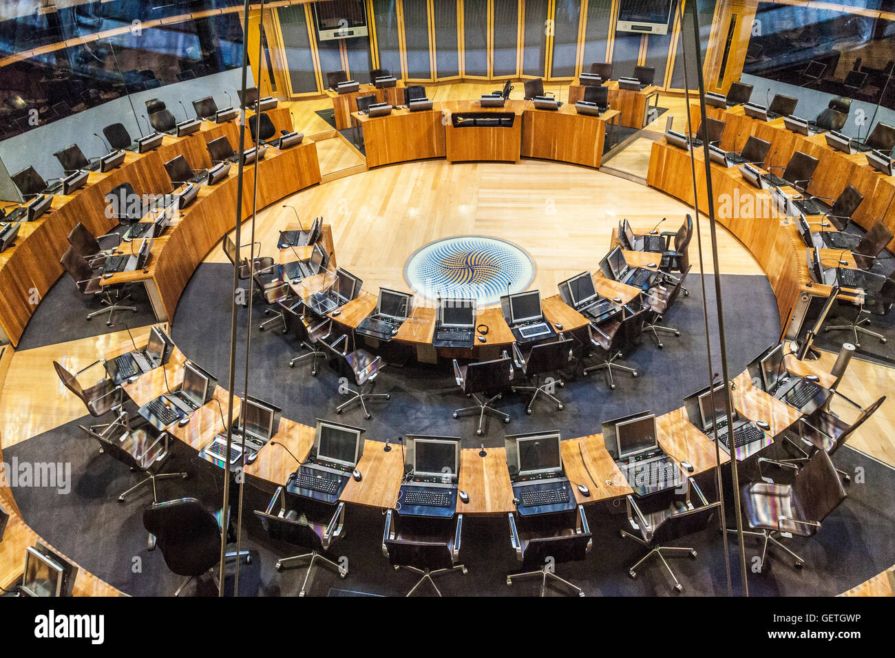 Welsh assembly hall hi-res stock photography and images - Alamy