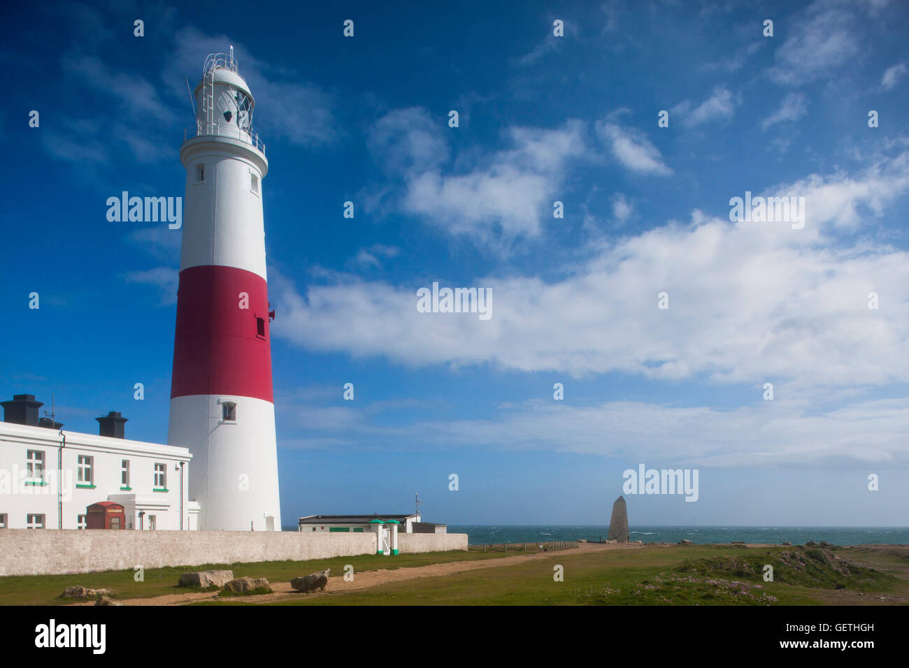 Portland Bill lighthouse Stock Photo - Alamy