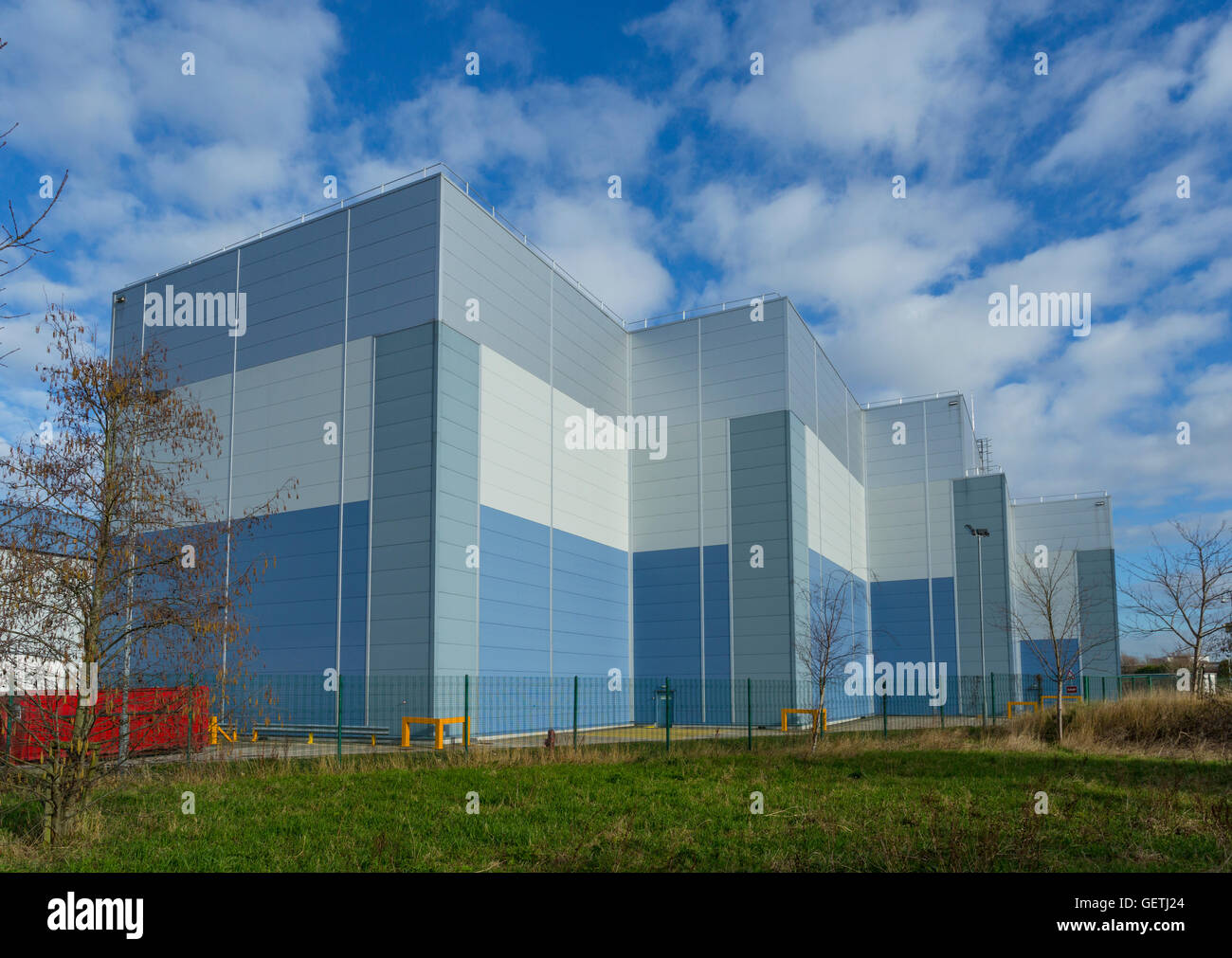 The Walkers Crisp factory near Leicester blends into the skyline Stock ...