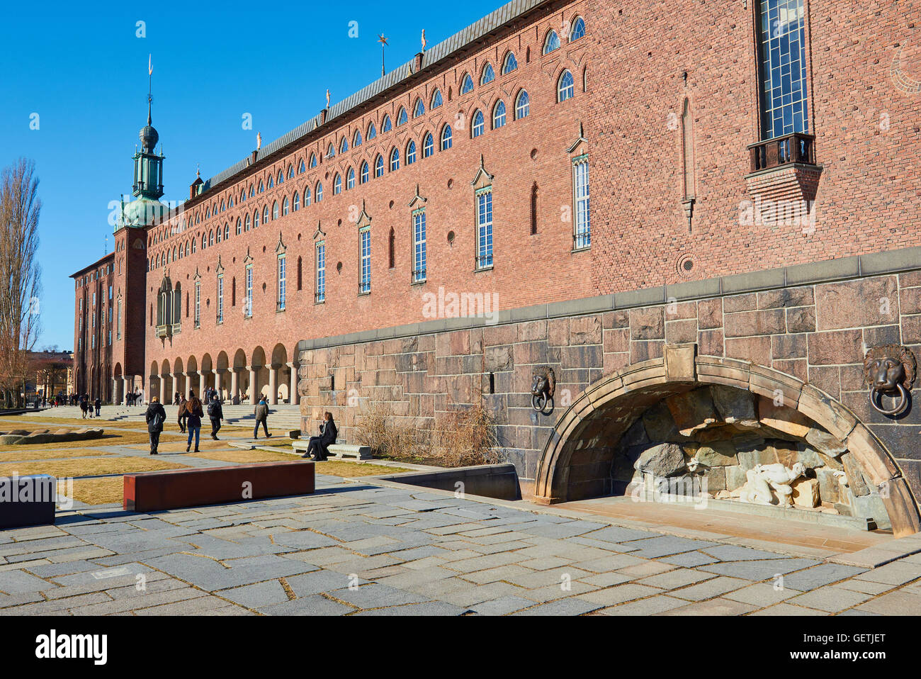 Stadshuset (City Hall) by Ragnar Ostberg 1923 Kungsholmen Stockholm ...