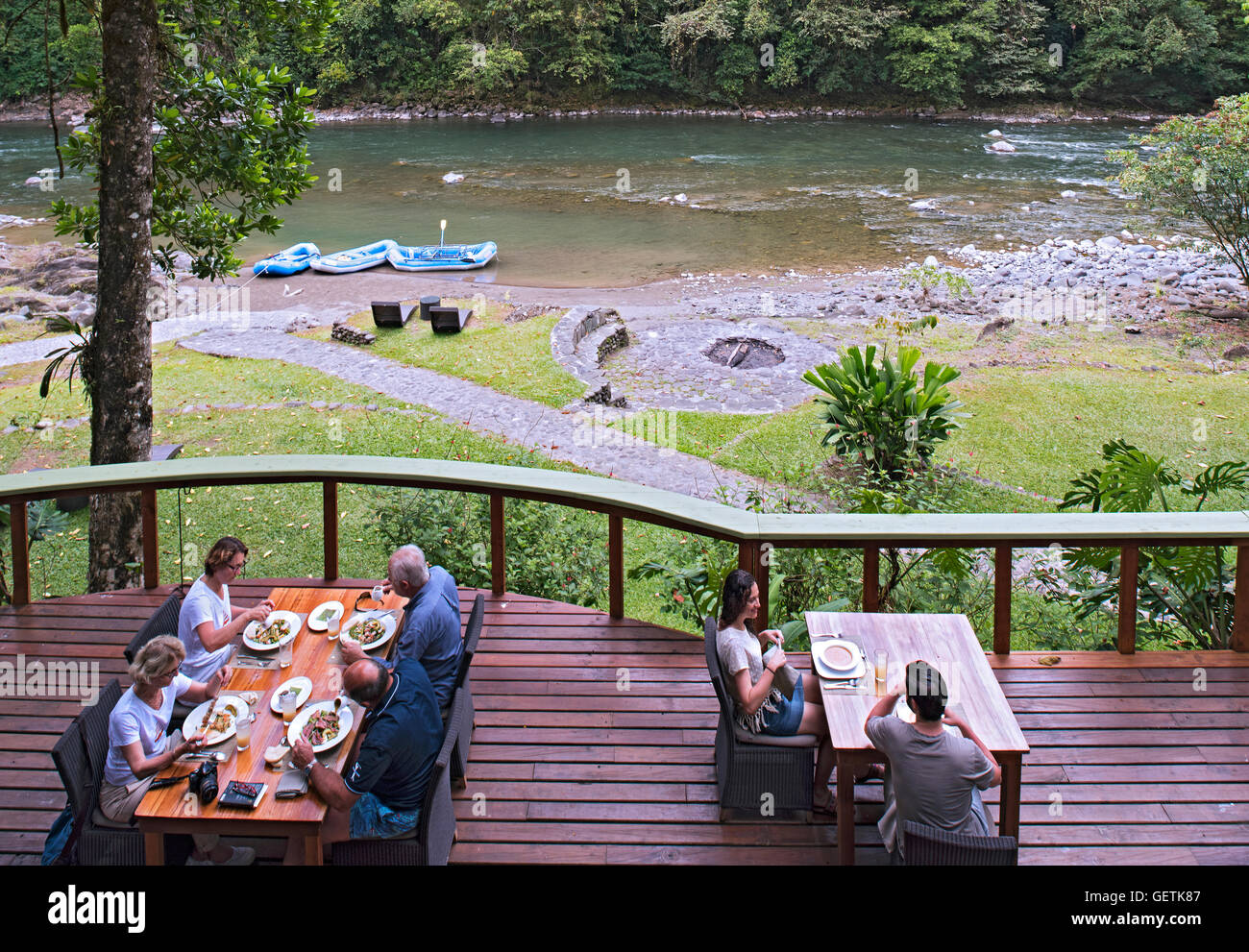 Pacuare Lodge, Costa Rica Stock Photo - Alamy