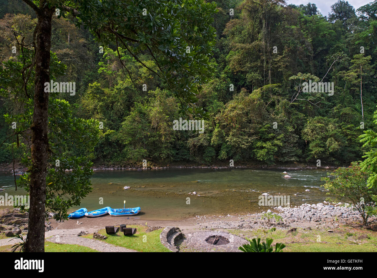 Pacuare Lodge, Costa Rica Stock Photo - Alamy