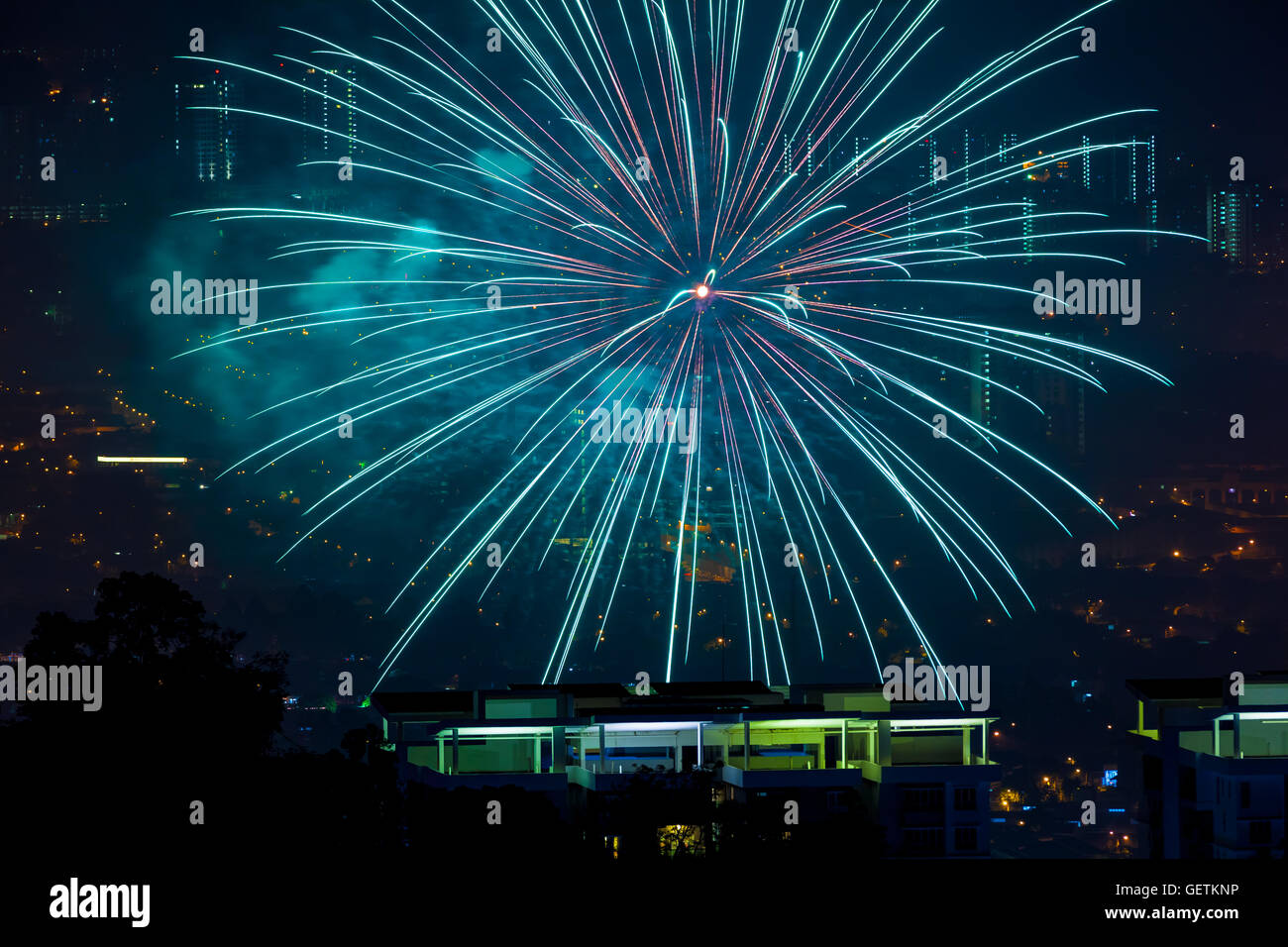 Orange and green buildings hi-res stock photography and images - Alamy