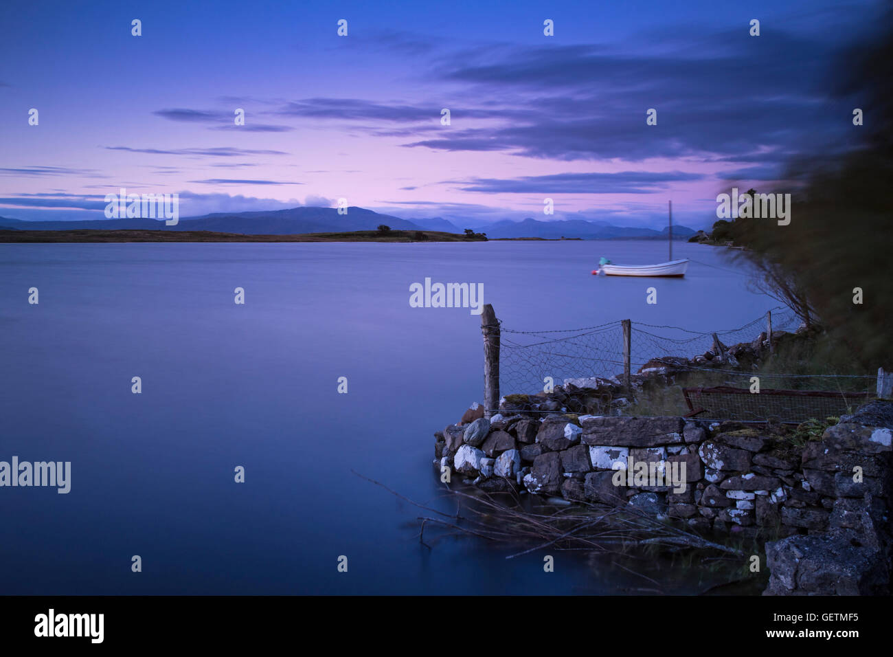 Looking towards Uags and the Scottish mainland from Breakish on the ...