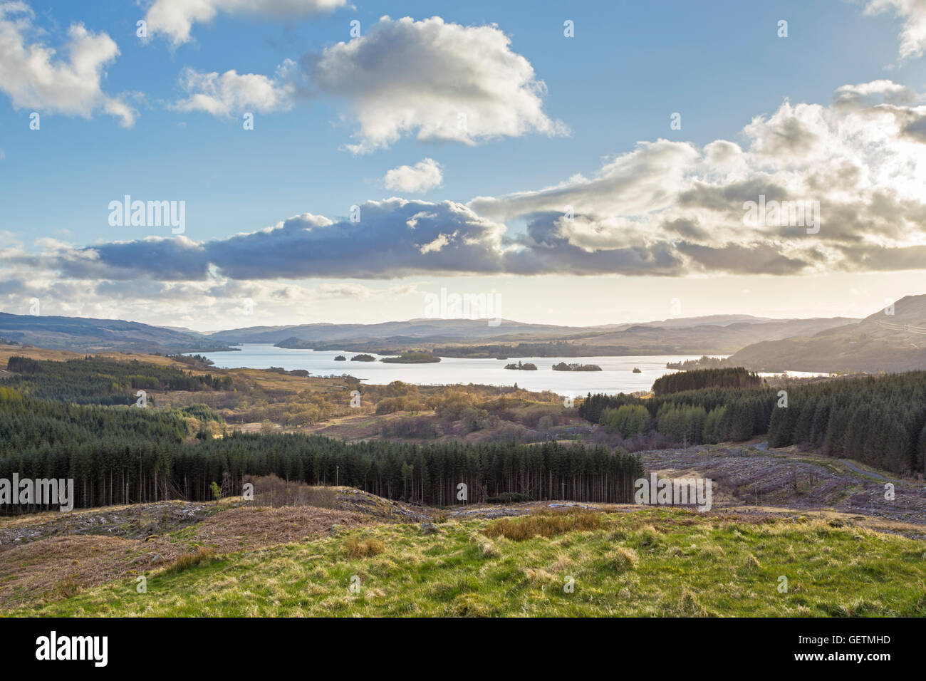 Loch Awe near Oban Stock Photo - Alamy