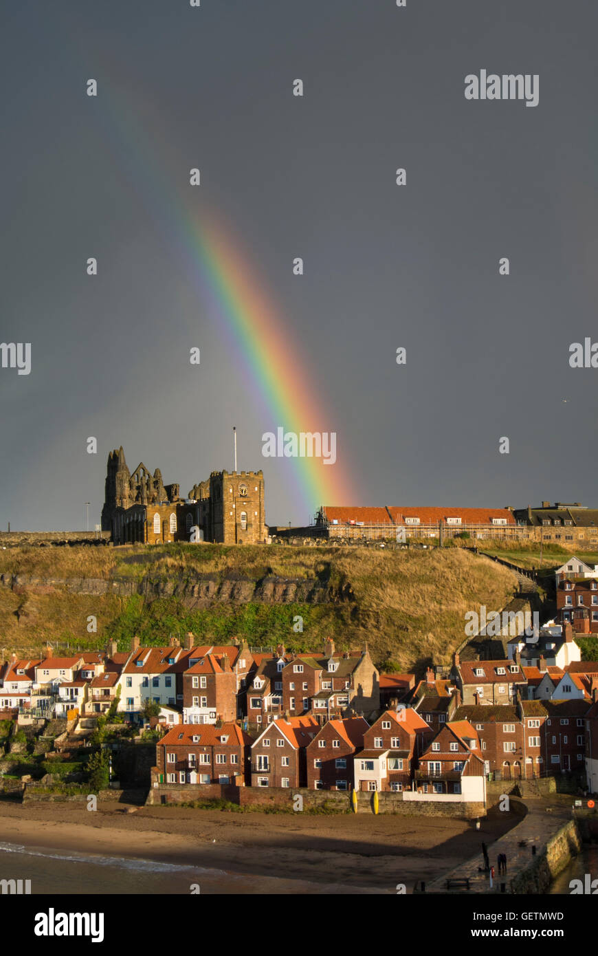 Whitby rainbow hi-res stock photography and images - Alamy