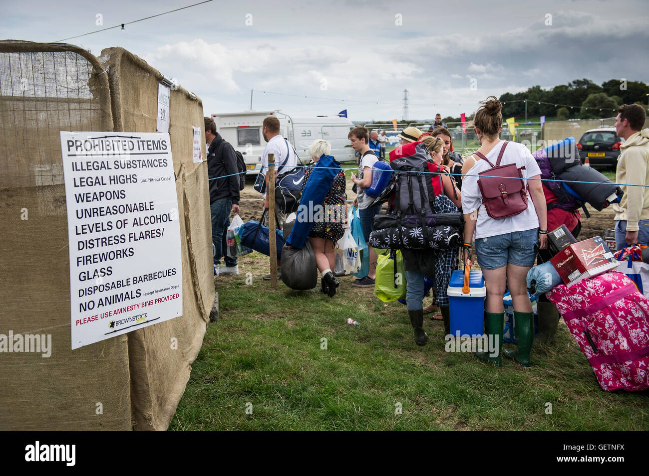 Prohibited items sign hi-res stock photography and images - Alamy