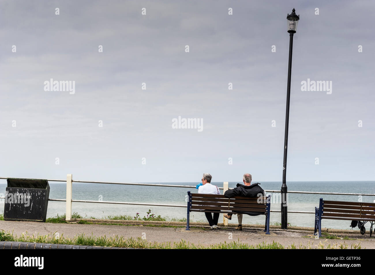 Bench on slope hi-res stock photography and images - Alamy