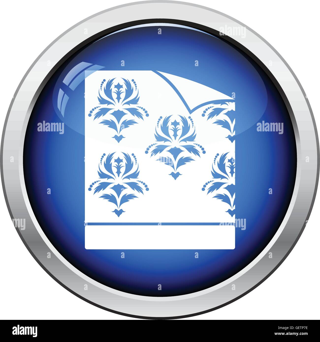 Wallpaper icon. Glossy button design. Vector illustration Stock Vector ... Wallpaper icon. Glossy button design. Vector illustration Stock Vector ...
